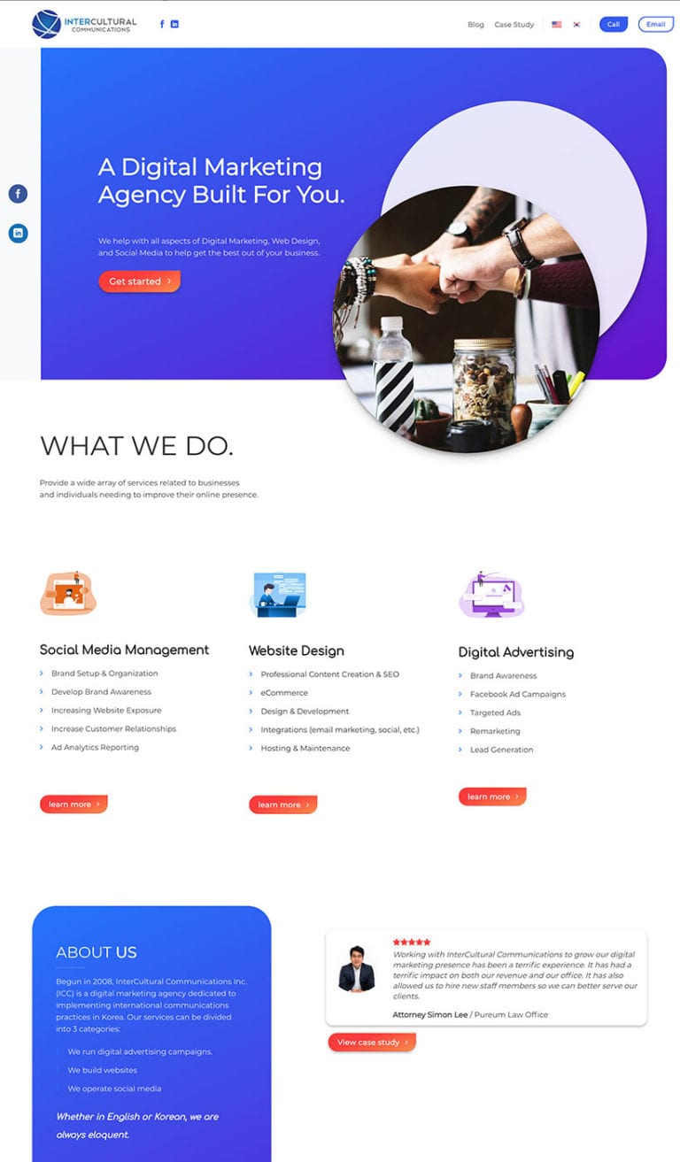South Korean Web Design Company | Web Design Korea