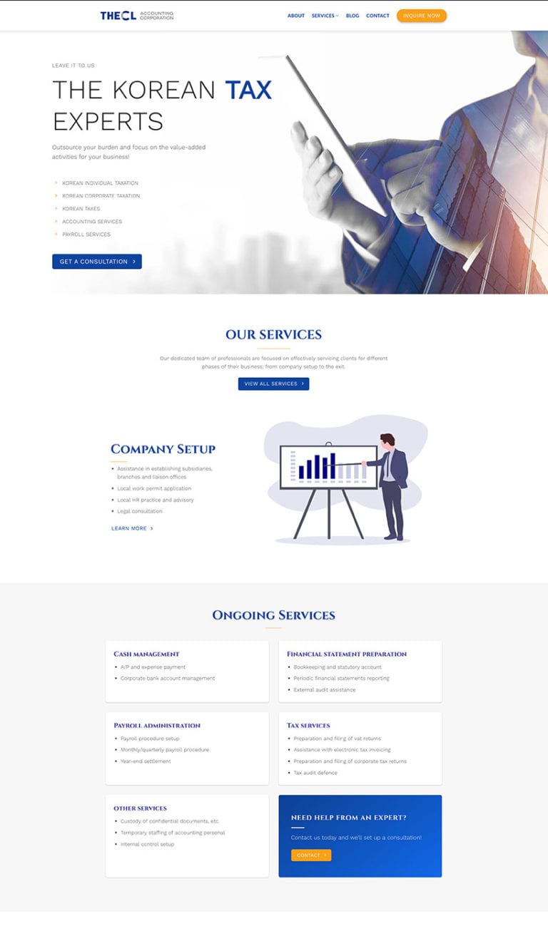 South Korean Web Design Company | Web Design Korea